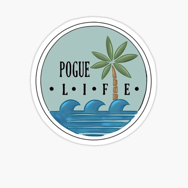 "Outer Banks Pogue Life" Sticker for Sale by NBloomie | Redbubble