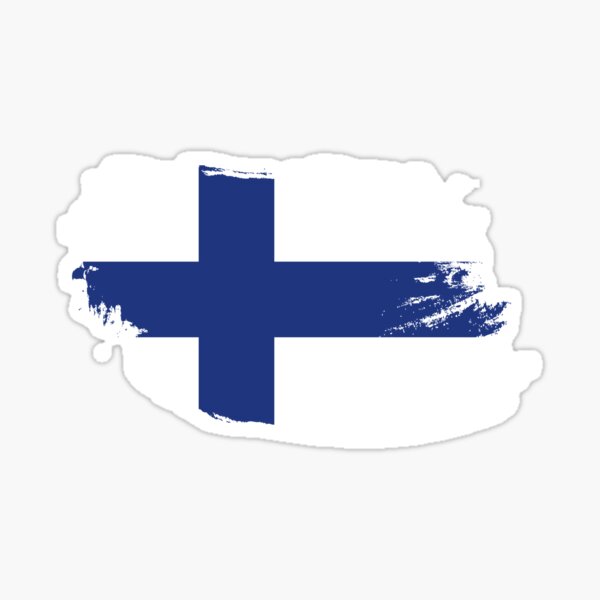 "Finland flag" Sticker by your-flag | Redbubble