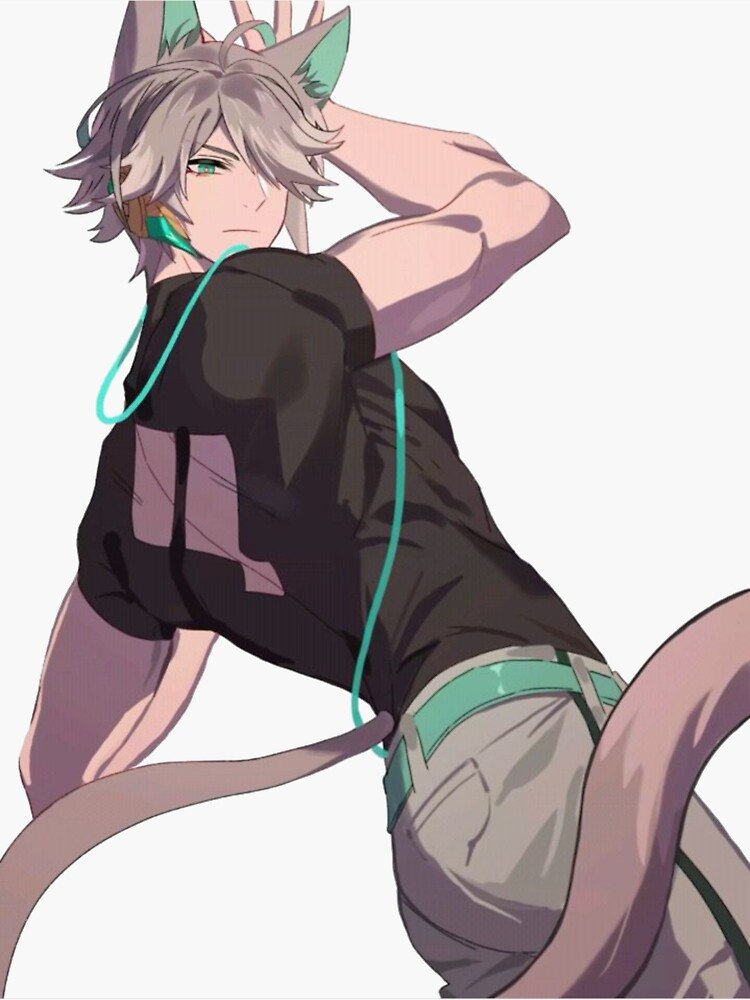 "Genshin Impact Al Haitham wolfman Al Haitham Sexy Waist & Muscles ...