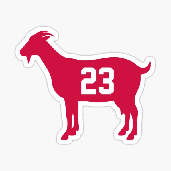 "Chicago Bulls GOAT" Sticker for Sale by n8irun | Redbubble