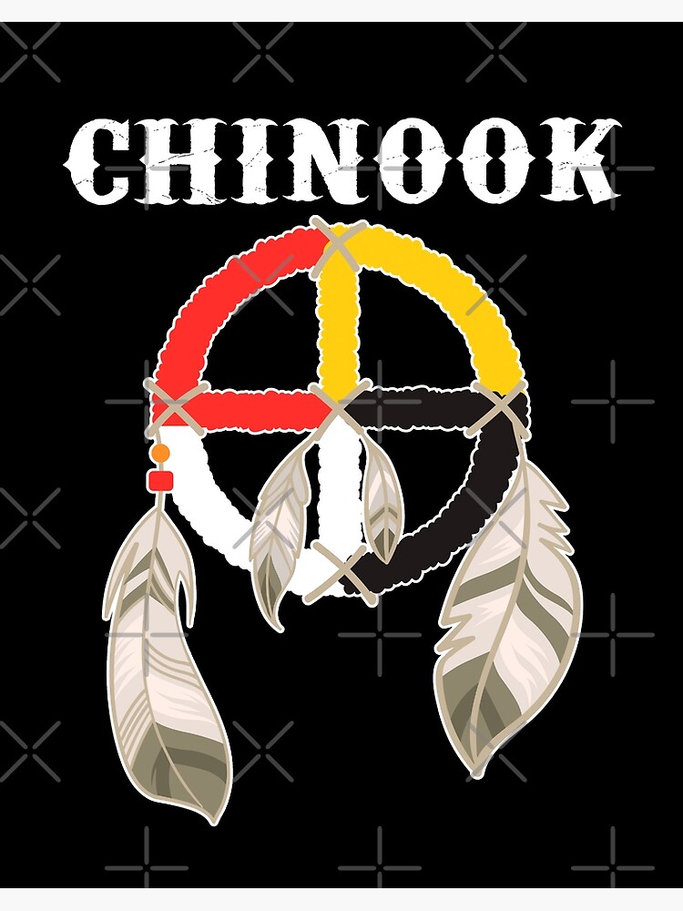 "Chinook Tribe Native Chinookan Indians Medicine Wheel" Art Board Print for Sale by ...