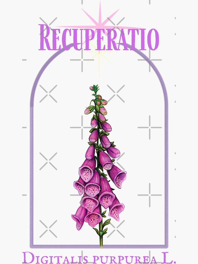 "The purple thimble is a symbol of recovery" Sticker for Sale by Silva ...