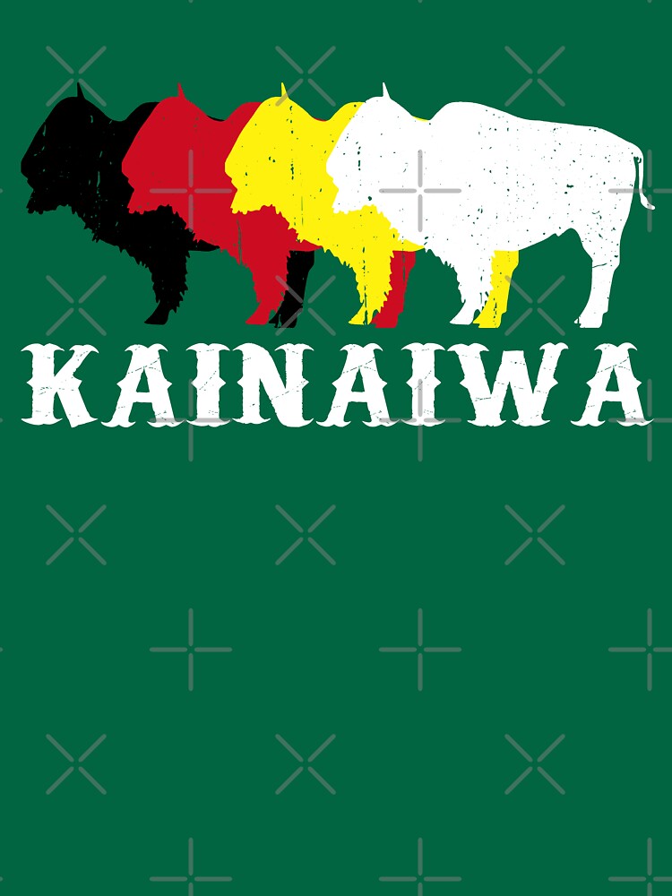 "Kainai Blood Tribe Kainaiwa Native Indian" T-shirt for Sale by ...