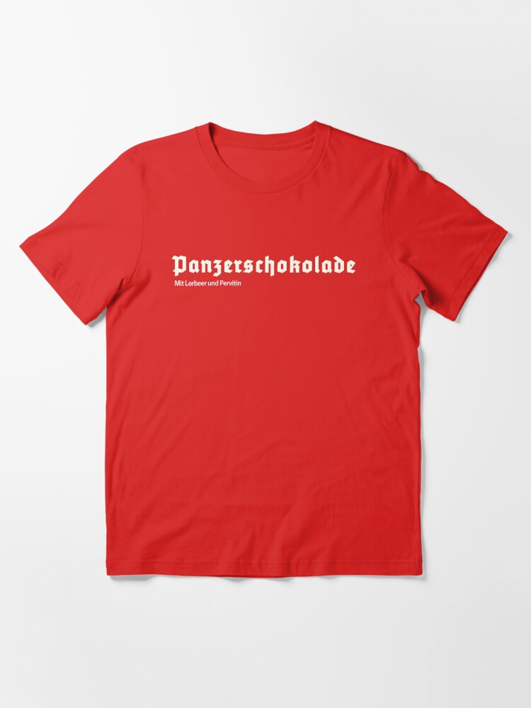 "Panzerschokolade" T-shirt for Sale by metropol | Redbubble ...