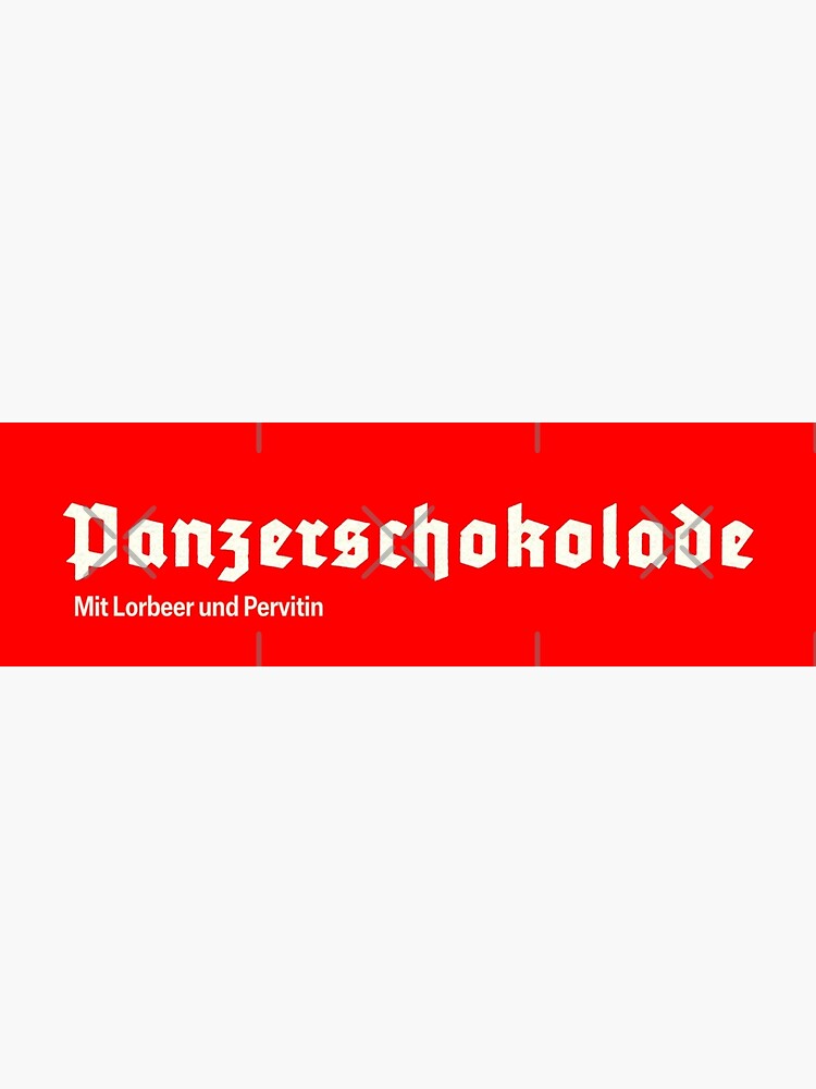 "Panzerschokolade" Art Print for Sale by metropol | Redbubble