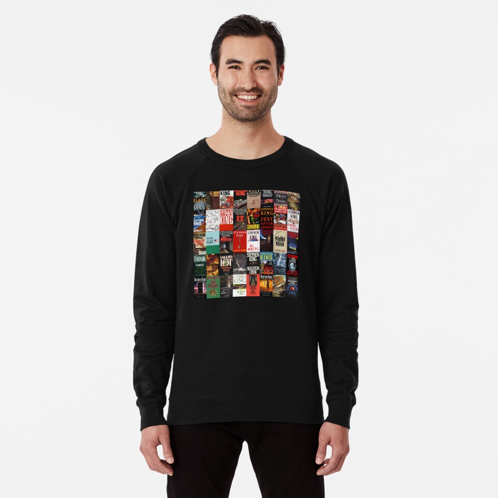 "Stephen King Book Cover Collage" Art Board Print for Sale by LAUR0 ...