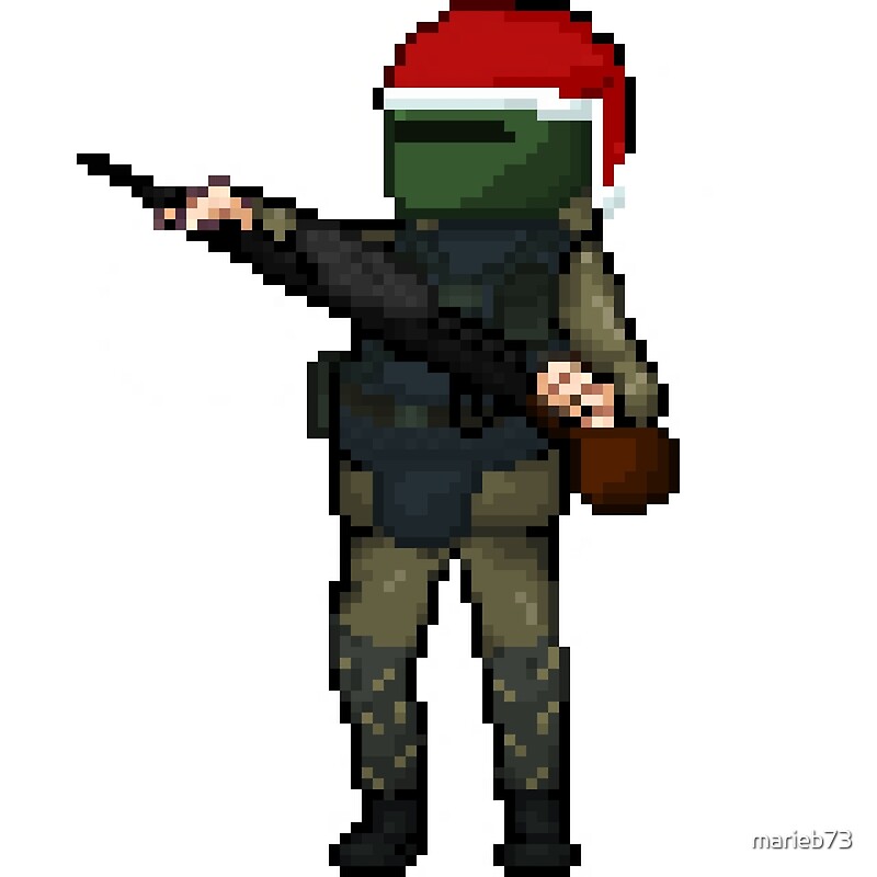 "Christmas Tachanka Pixel Art Rainbow 6 Siege" Posters by marieb73 ...