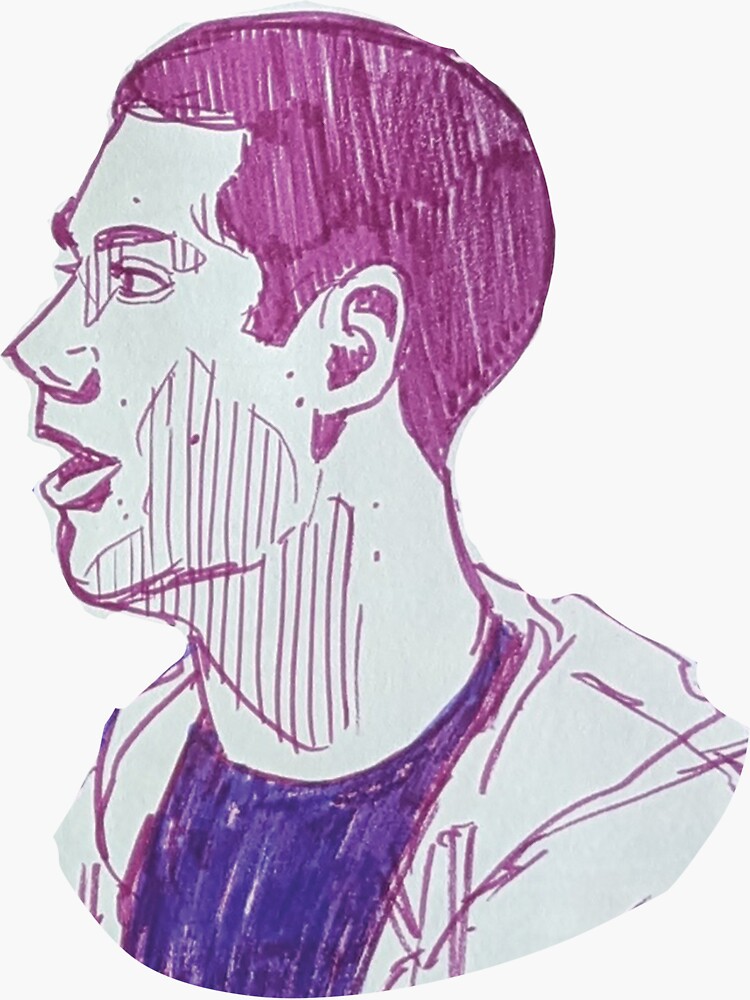 "Stiles Stilinski " Sticker for Sale by ptaradactyl | Redbubble