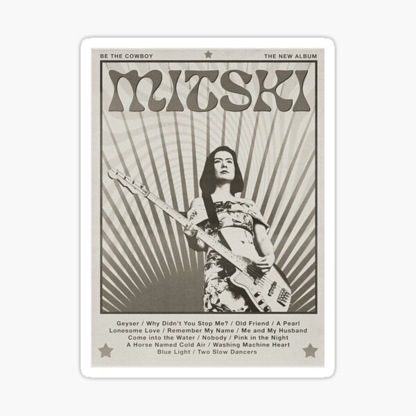 "Mitski " Sticker for Sale by preciousdesignz | Redbubble
