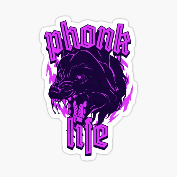 "Phonk Life Phonk Music" Sticker for Sale by MasterKlaw | Redbubble