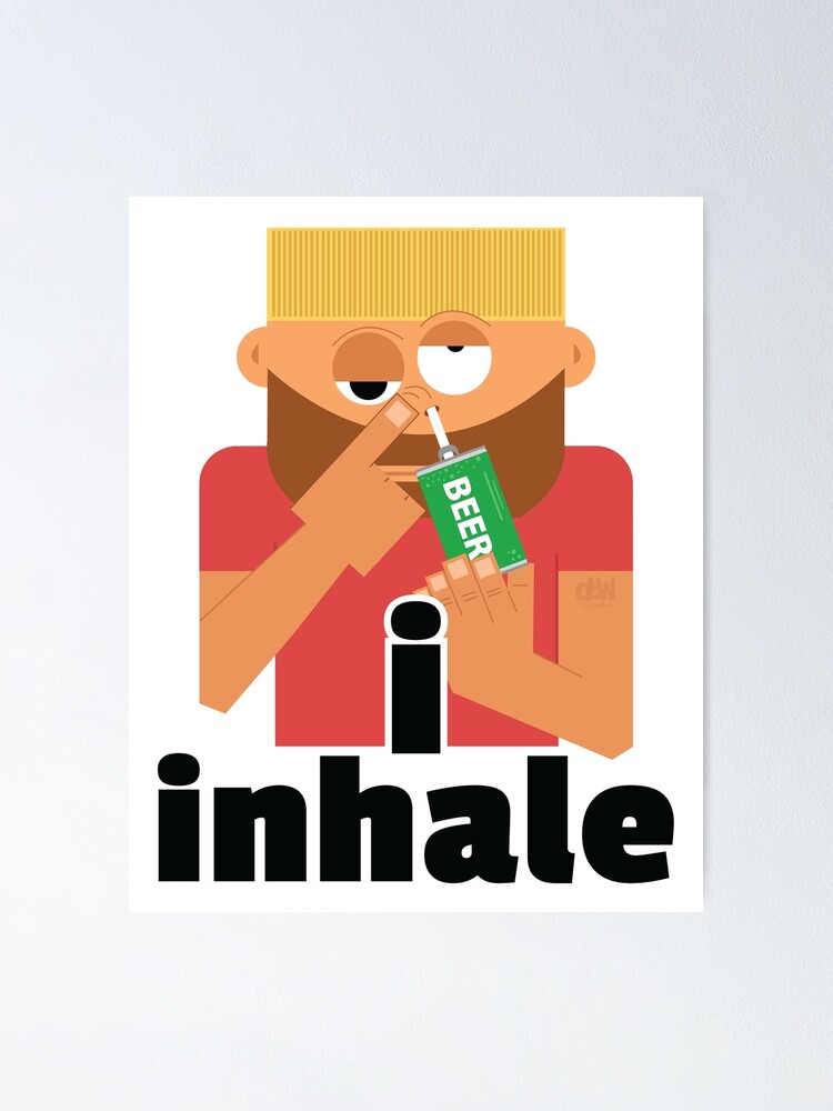 "Snorting Beer With Straw I love Beer Meme Funniest Man Cave Stuff Bar ...