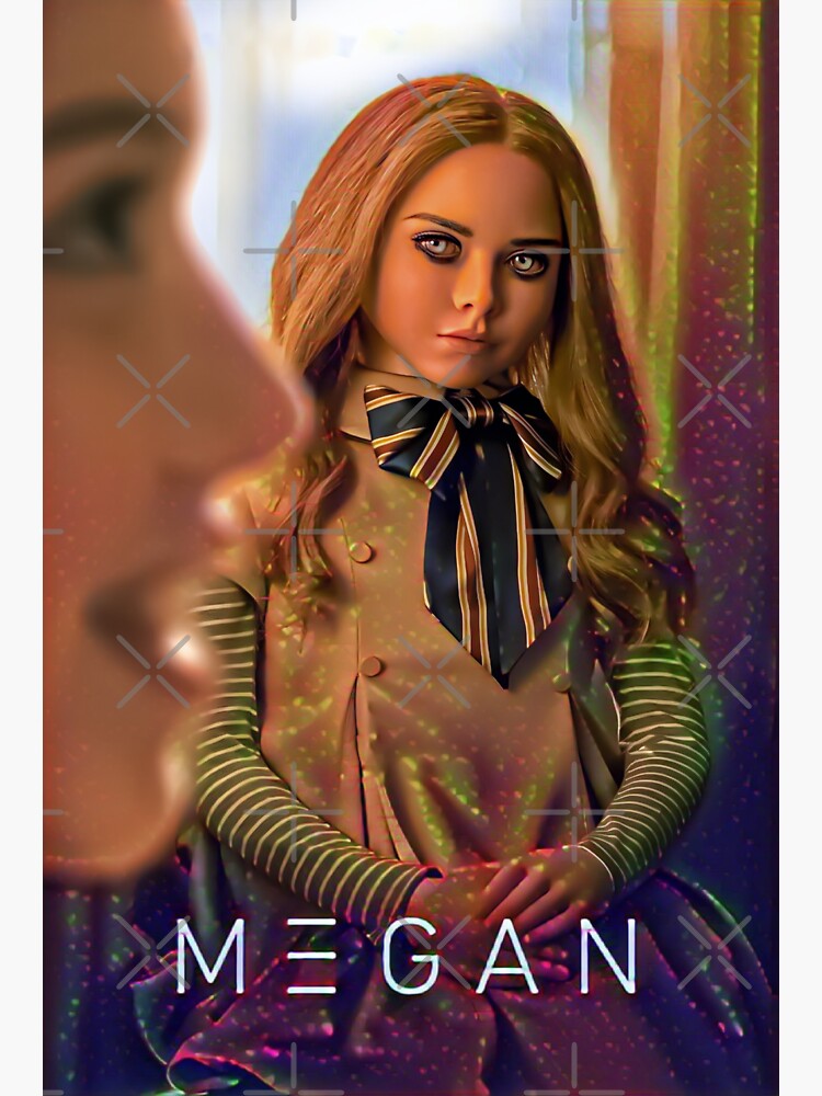 "M3GAN v3" Sticker for Sale by Rexun | Redbubble