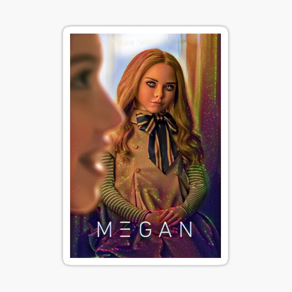 "M3GAN v3" Sticker for Sale by Rexun | Redbubble