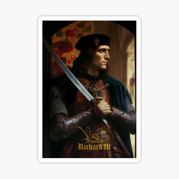 "Richard iii Shakespeare - King Richard iii" Sticker for Sale by The ...