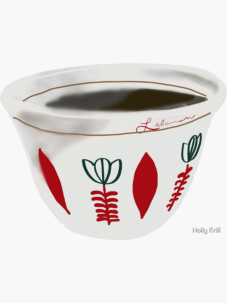 "Lebanese Coffee" Sticker for Sale by hollykrill88 | Redbubble