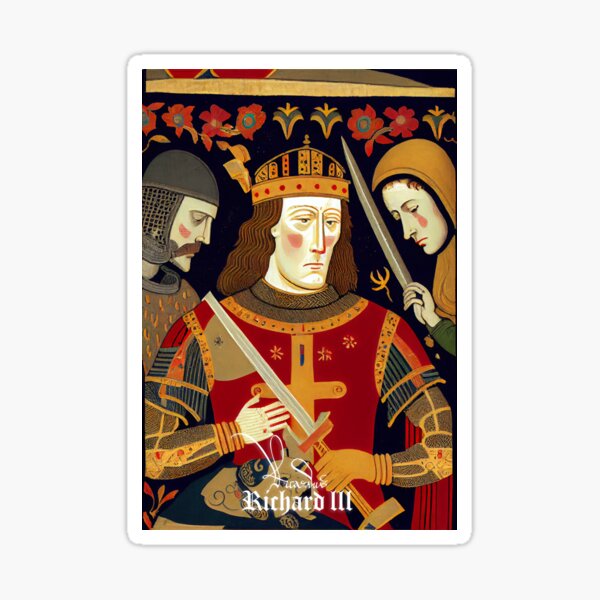 "Richard iii Shakespeare - King Richard iii" Sticker for Sale by The ...