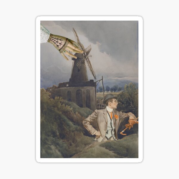 "Don Quixote" Sticker for Sale by rlbellamy | Redbubble