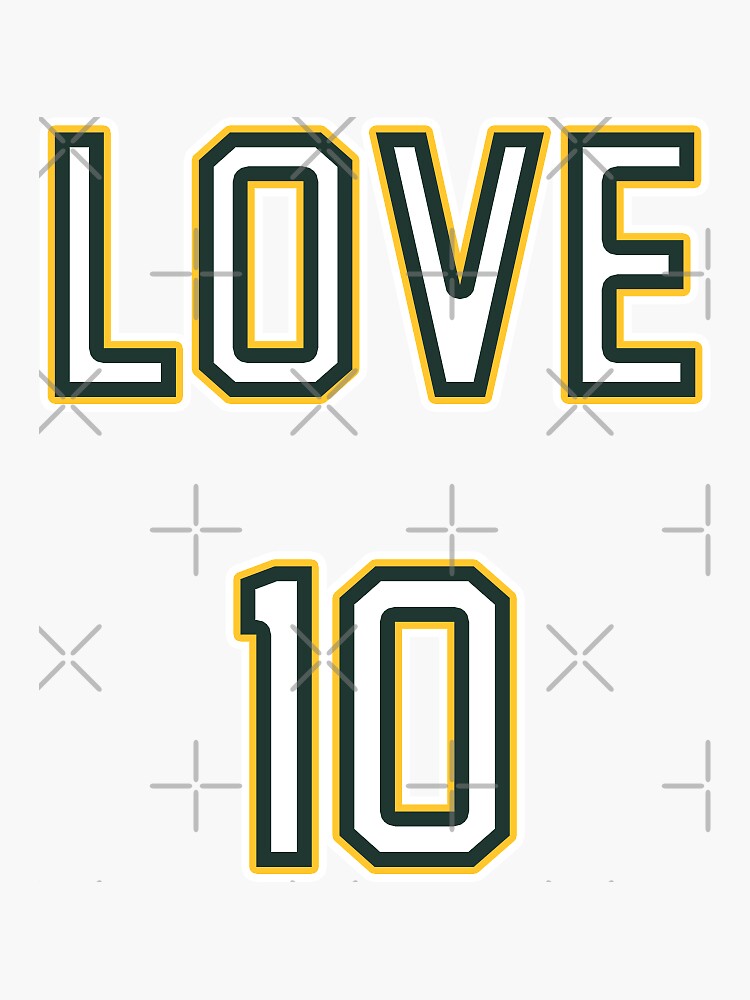 "Jordan Love - Green Bay Packers " Sticker for Sale by iburroughs97 ...