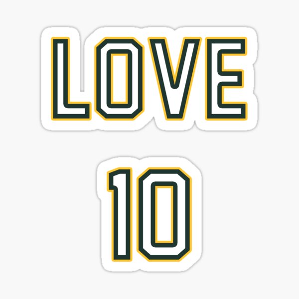 "Jordan Love - Green Bay Packers " Sticker for Sale by iburroughs97 ...