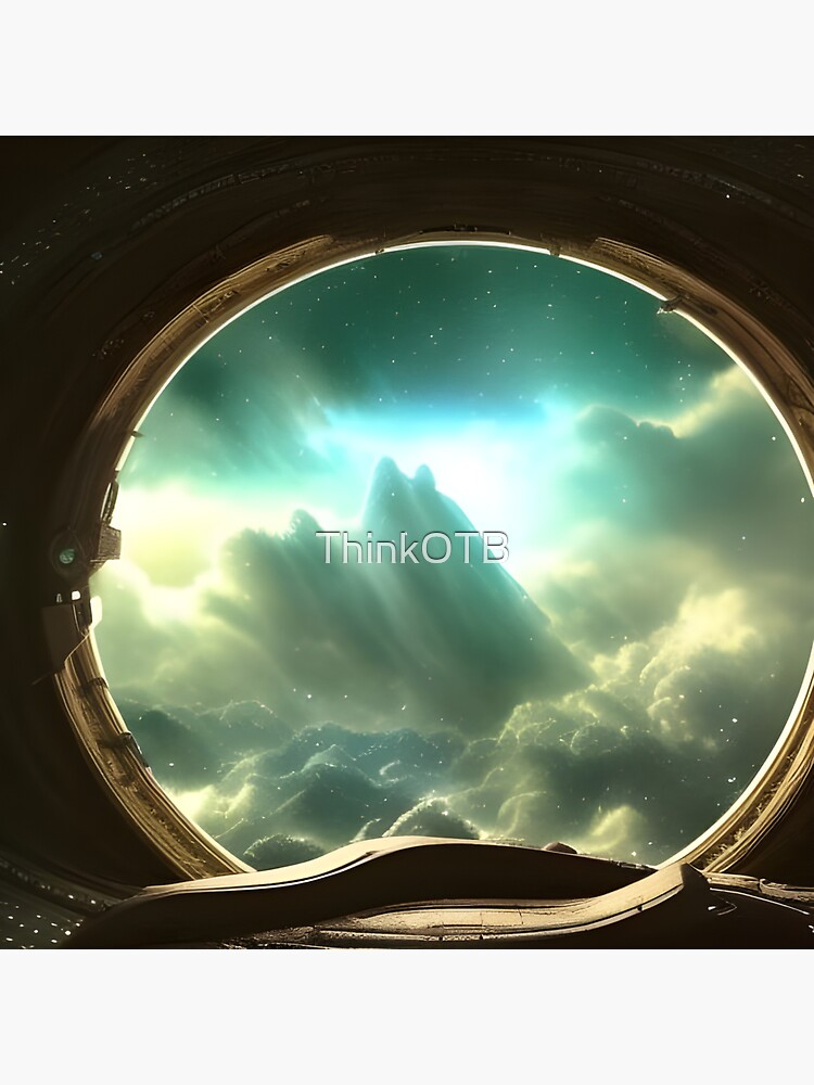 "Window to Possibilities" Sticker for Sale by ThinkOTB | Redbubble