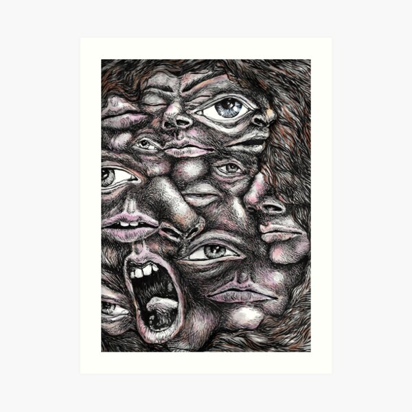 Morphing Art Prints | Redbubble