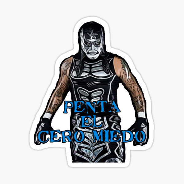 "Penta El Cero Zero Miedo Pentagon Jr AEW AAA Pro Wrestling Digital Art ...