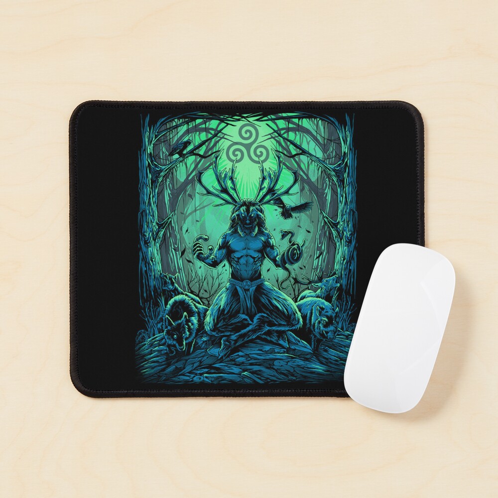 "Cernunnos Irish Pagan Celtic Mythology Folklore God" Poster for Sale ...