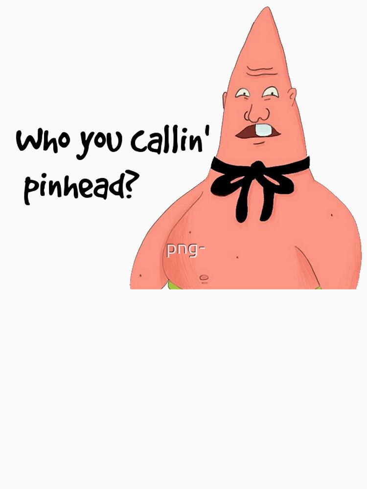 "spongebob pinhead larry" Classic T-Shirt for Sale by png- | Redbubble