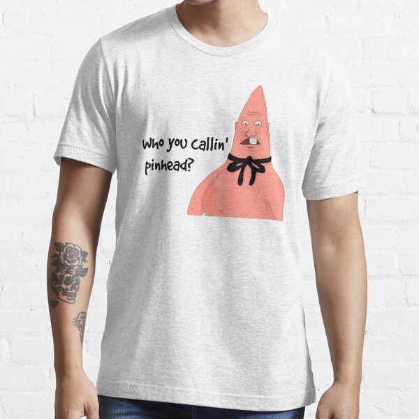 "spongebob pinhead larry" T-shirt for Sale by png- | Redbubble ...