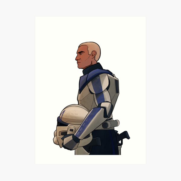 "Captain Rex" Art Print for Sale by blackmonitor | Redbubble
