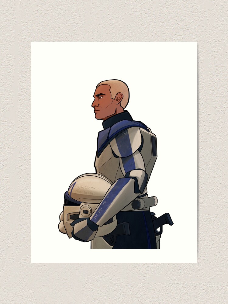 "Captain Rex" Art Print for Sale by blackmonitor | Redbubble