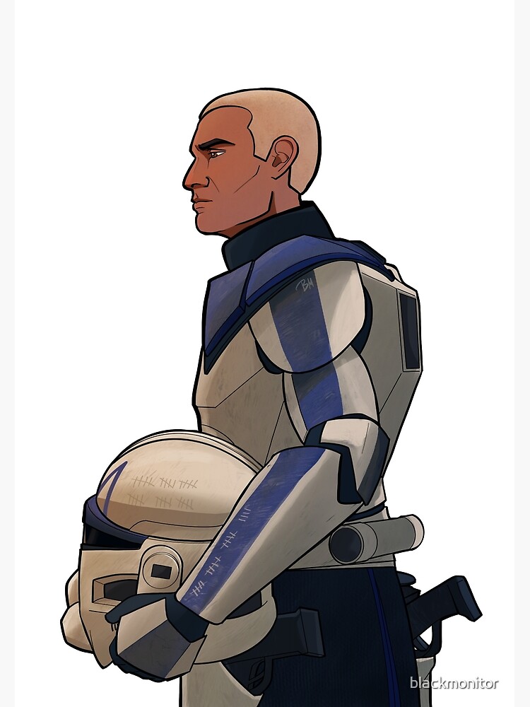 "Captain Rex" Art Print for Sale by blackmonitor | Redbubble