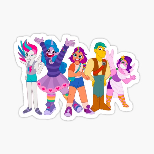 "Human Mane 5" Sticker for Sale by tylerrossart | Redbubble