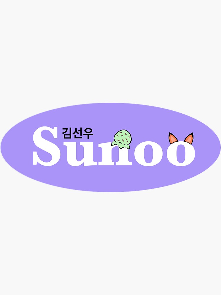 "Sunoo Logo" Sticker for Sale by kewwa1 | Redbubble