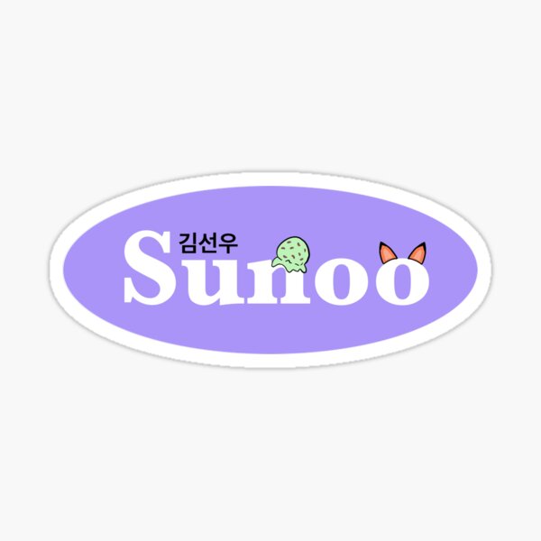 "Sunoo Logo" Sticker for Sale by kewwa1 | Redbubble