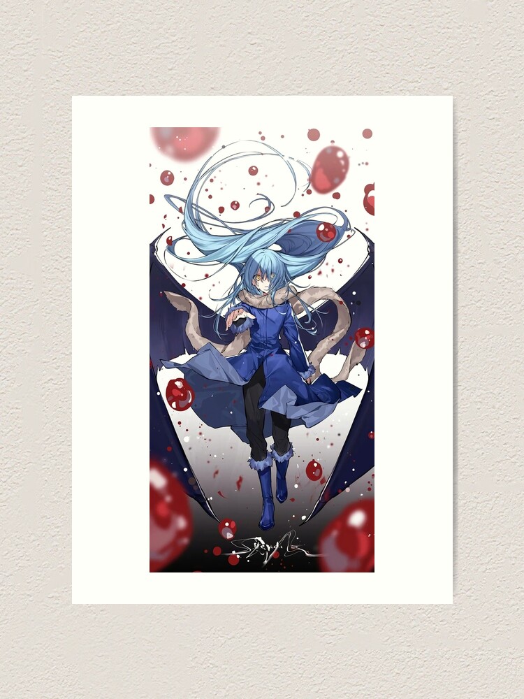 "Rimuru Tempest Demon Lord | Slime Datta-ken Tensei Shitara" Art Print ...