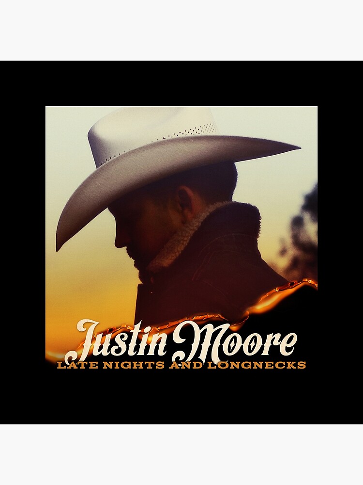 THE Justin Cole Moore American country music singer Premium Matte ...