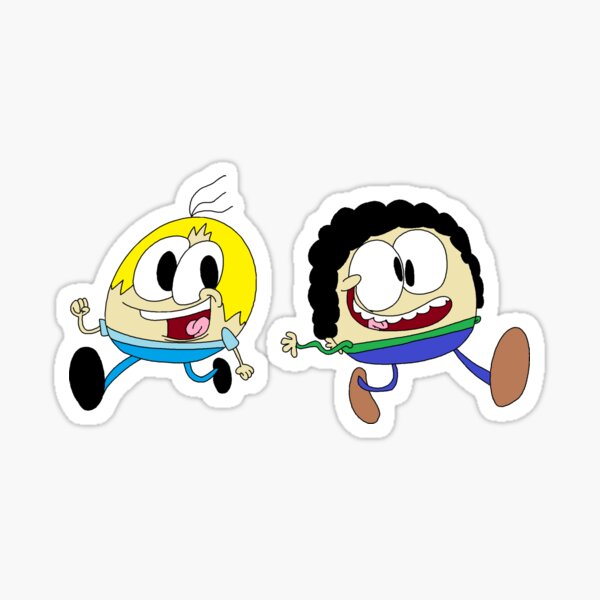 "Mike and Connor Running" Sticker for Sale by M-Pack | Redbubble