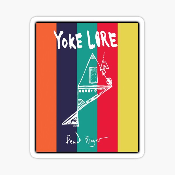 "yoke lore " Sticker for Sale by mbeamiss3 | Redbubble