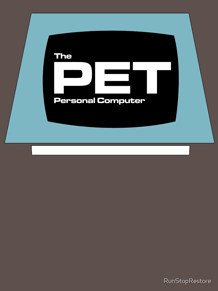 "The PET Personal Computer Monitor" T-shirt for Sale by RunStopRestore ...