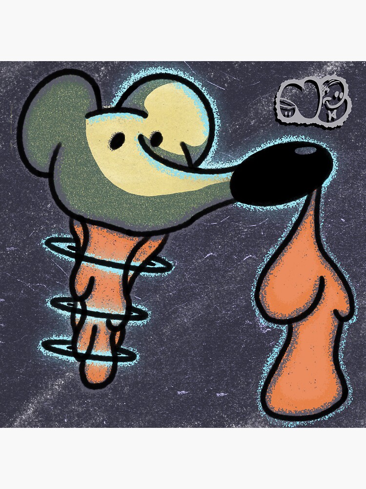 "Snot Rocket" Sticker for Sale by Nasty-Studios | Redbubble