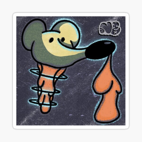 "Snot Rocket" Sticker for Sale by Nasty-Studios | Redbubble