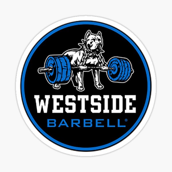 "Westside Barbell " Sticker for Sale by SelinaMeredith | Redbubble