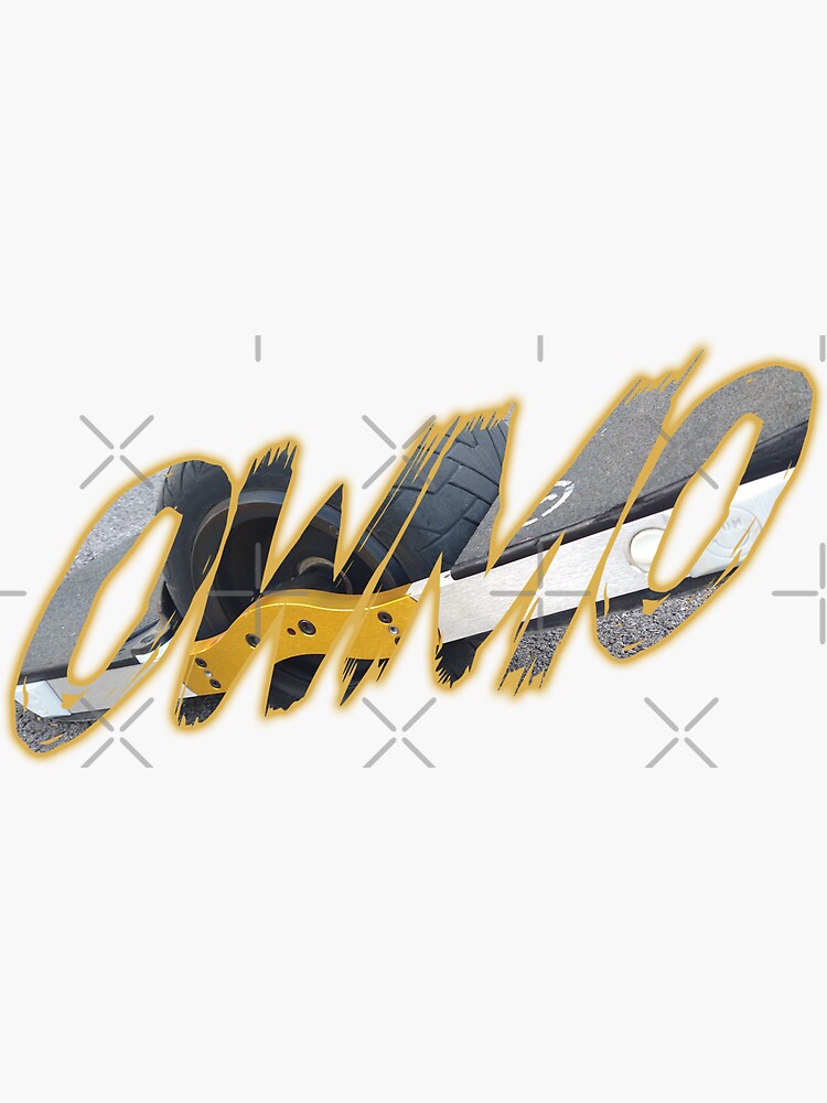 "Onewheel XR OWMO Cutout" Sticker for Sale by ShrimpSticks | Redbubble