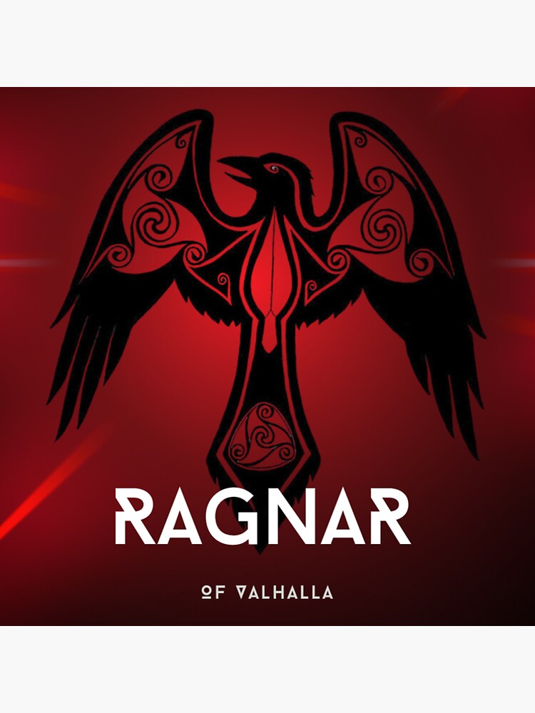 "Ragnar - Raid Team Valhalla" Sticker for Sale by ValhallaGuild | Redbubble