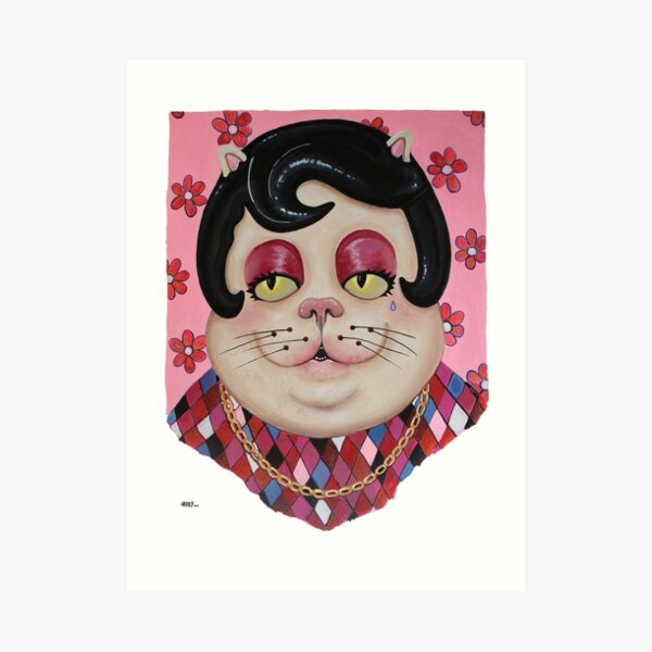 "Cat Boss Cat Gangster Mobster Mrs. Kitty Boom Boom Cat Drugs Original ...