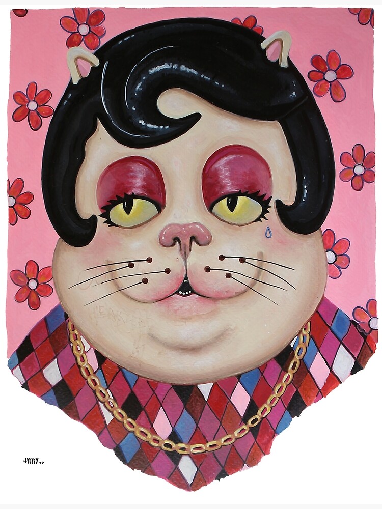 "Cat Boss Cat Gangster Mobster Mrs. Kitty Boom Boom Cat Drugs Original ...