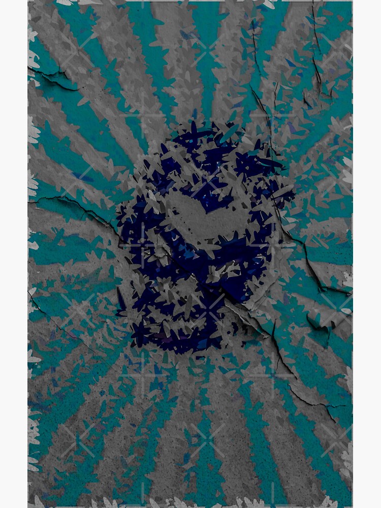 "Blue Meanie" Sticker for Sale by mellamofeo | Redbubble