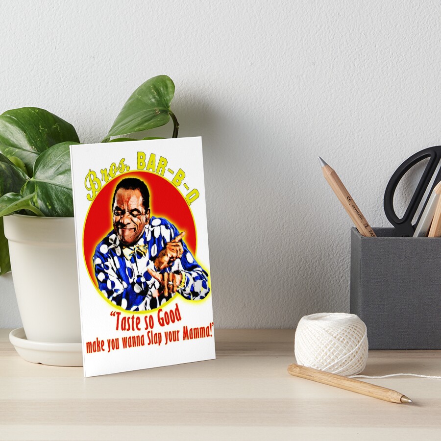 "Bros. Bar-B-Q friday after next" Poster for Sale by Jeffrey Karnick ...