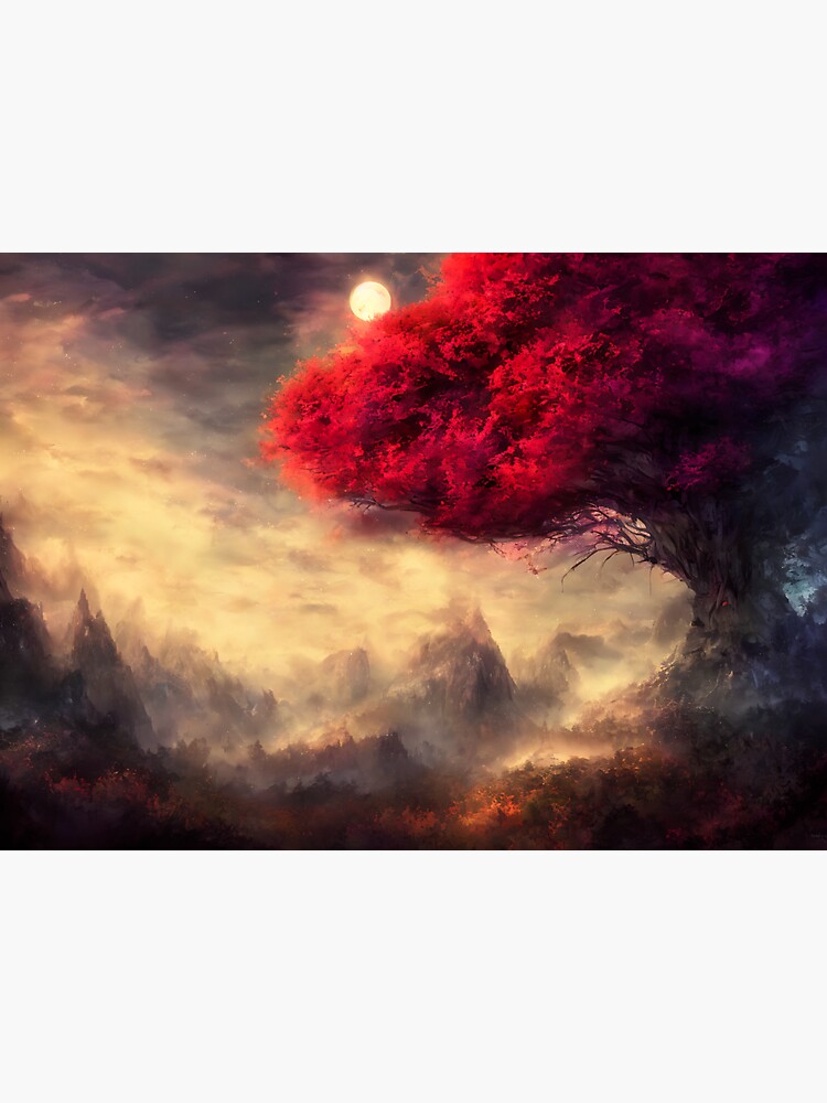 "tree of my life risen from the ashes" Sticker for Sale by JaHuaRoPoD ...